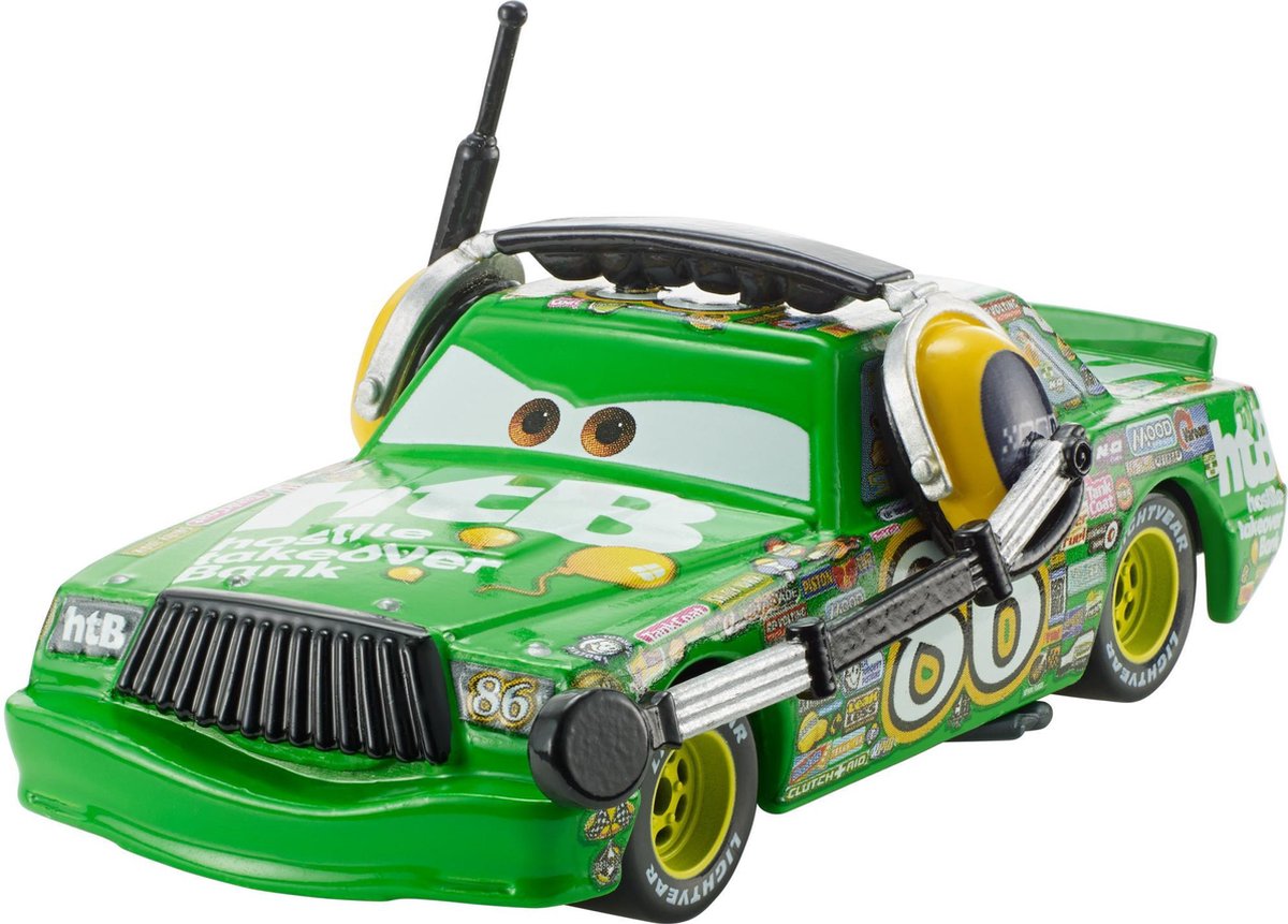 Cars 3 Diecast Chick Hicks Met Commentator Headset - Speelgoedauto ...