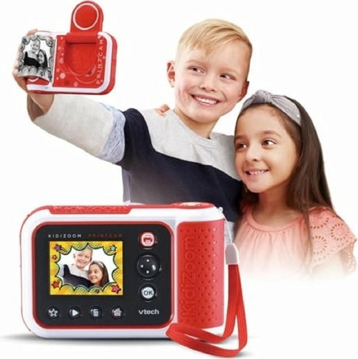 VTech kindercamera Print Cam met selfie en direct printen ...