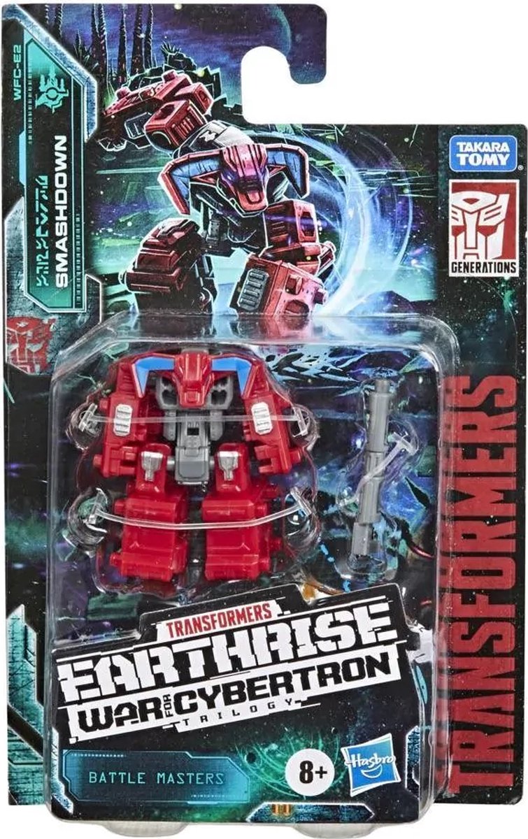 Transformers Earthrise War For Cybertron Battle Masters Smashdown Mini ...
