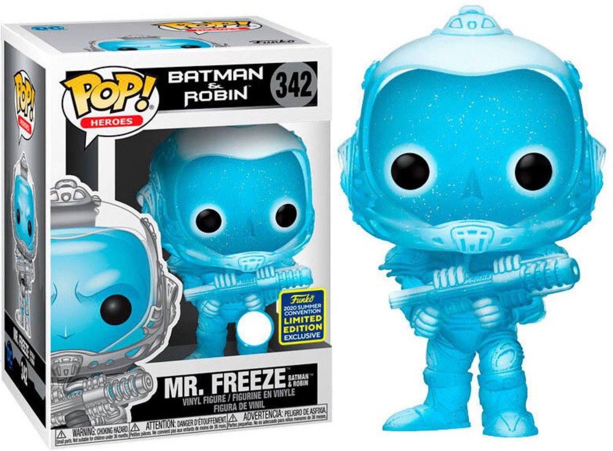 Funko POP DC Comics Batman En Robin Mr. Freeze Exclusief - Speelgoedwinkel