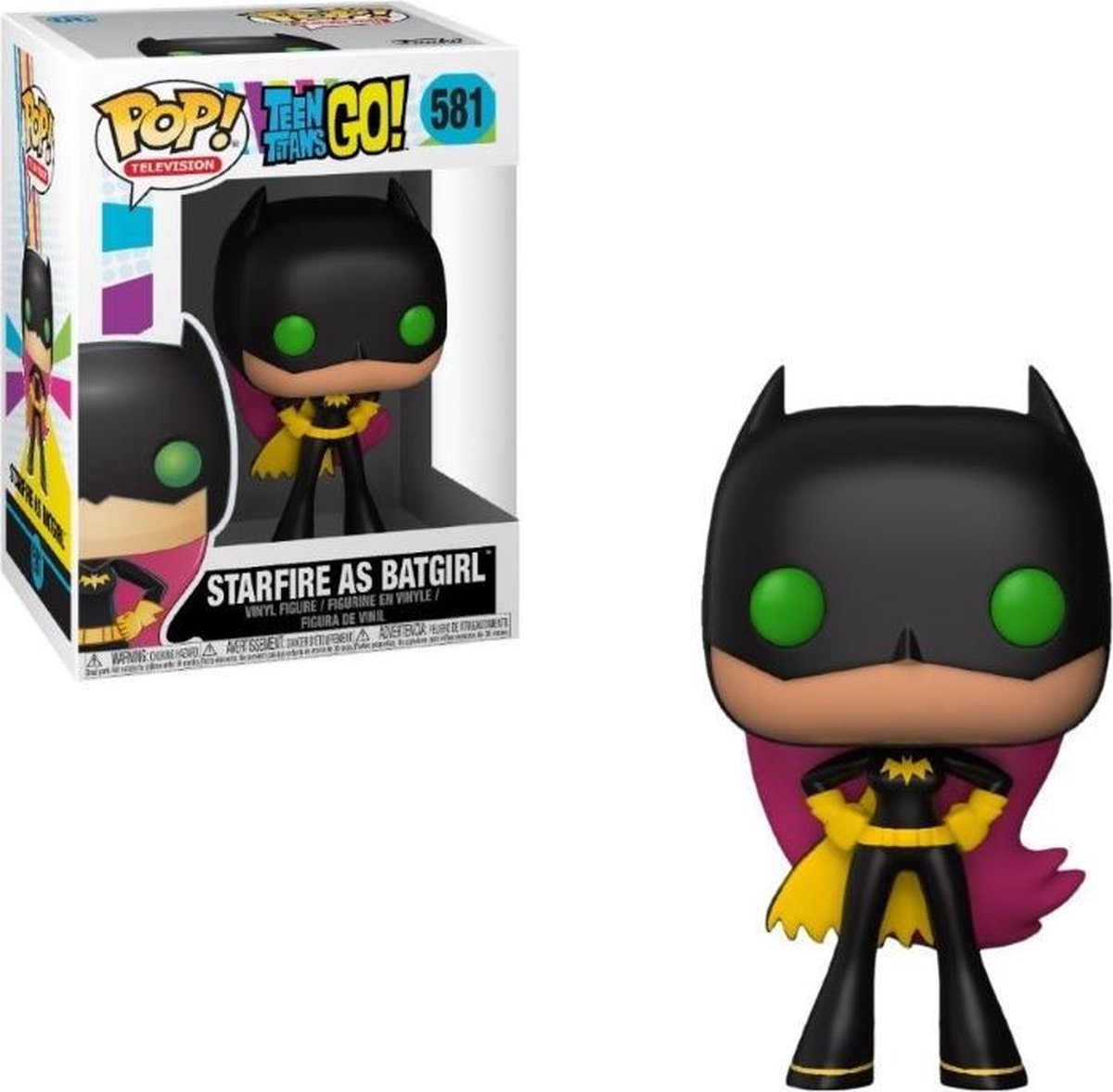 Funko Pop! - TEEN TITANS GO - #581 Starfire as Batgirl - Speelgoedwinkel