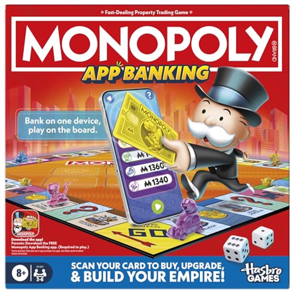 Hasbro Monopoly App Banking bordspel - digitaal bankieren ...