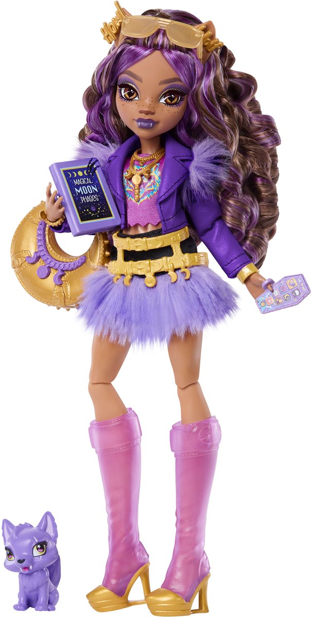 Monster High Clawdeen Wolf - Modepop - Speelgoedwinkel