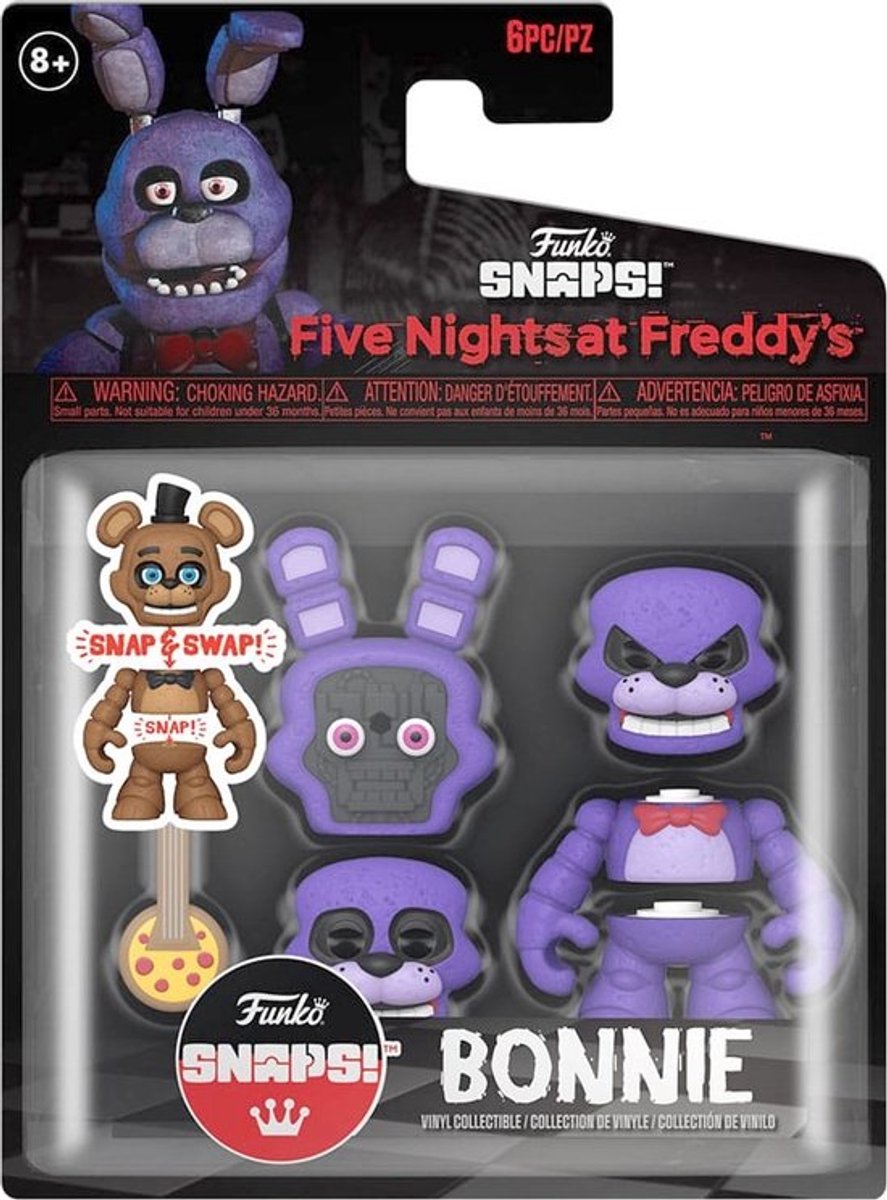 Funko Pop! Games: Five Nights at Freddy's (FNAF) Snap Action Figure ...