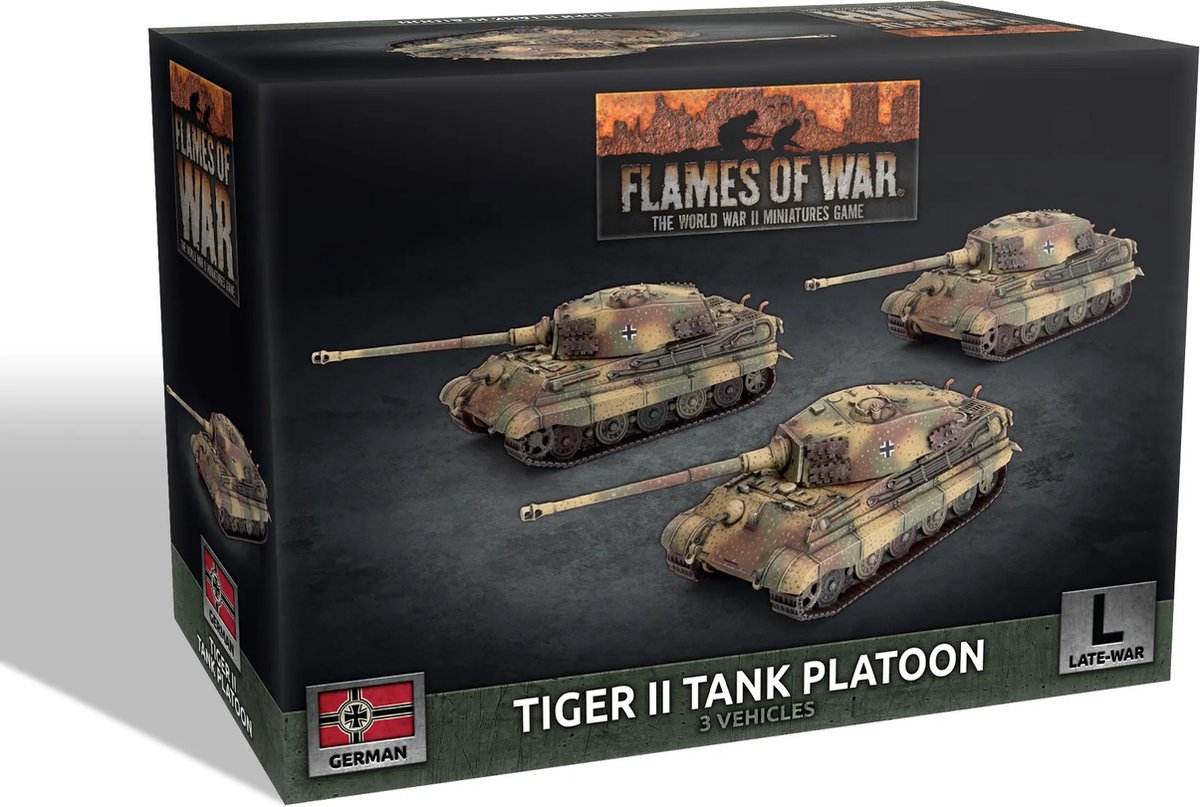 Tiger II Tank Platoon - Speelgoedwinkel