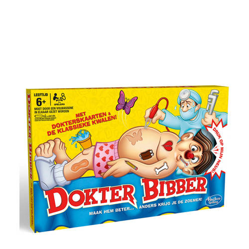 Dokter Bibber Vernieuwde Editie - Bordspel - Gezelschapsspel ...